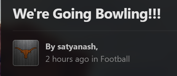 Were Going Alamo Bowling Football Surly Horns