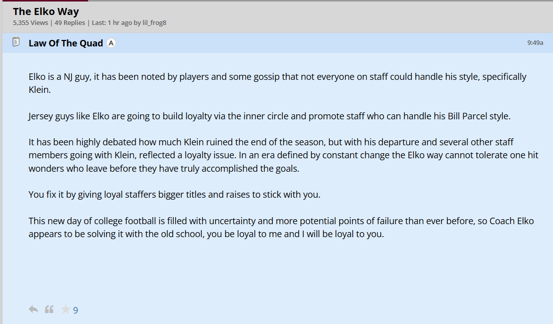 Tell Me About Texas a&m - Page 1827 - Football - Surly Horns